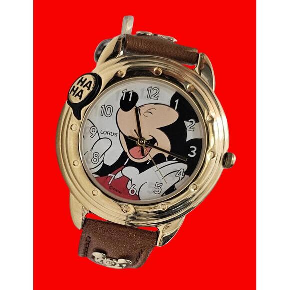 Lorus | Other | Vintage Disney Lorus Seiko Talking Mickey Mouse Watch ...